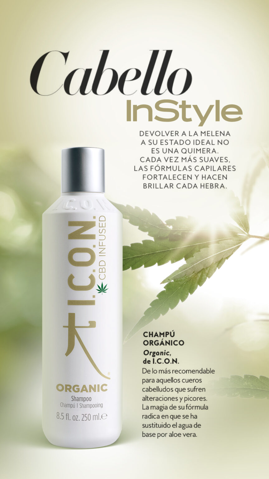 La magia de Organic Shampoo en InStyle | I.C.O.N. Media